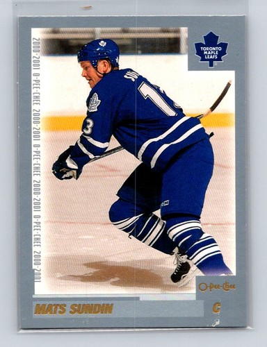 2000-01 Topps #4 Mats Sundin Toronto Maple Leafs | eBay