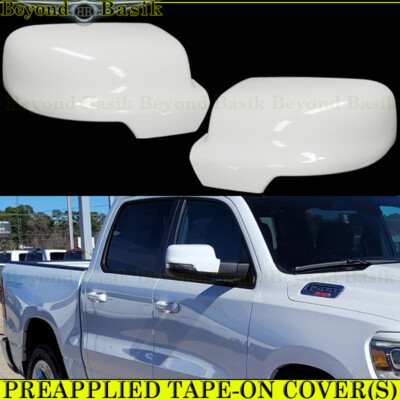 For 2019-2025 Dodge Ram 1500 Mirror COVERS W/Turn Signal Hole PW7 ...