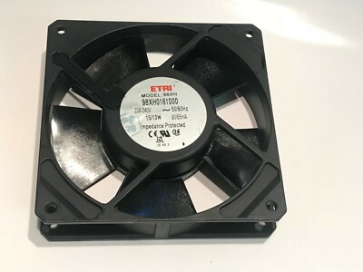 ETRI AXIAL FAN MODEL 98XH STANDARD 240V 120MM SLIM 25MM FAN 98XH0181000 ...