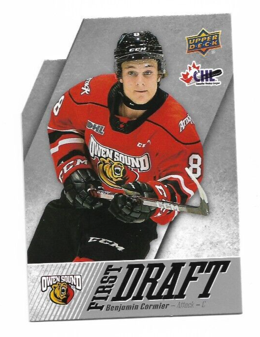 2022-23 Upper Deck CHL Hockey First Draft #FD-11 Benjamin Cormier | eBay