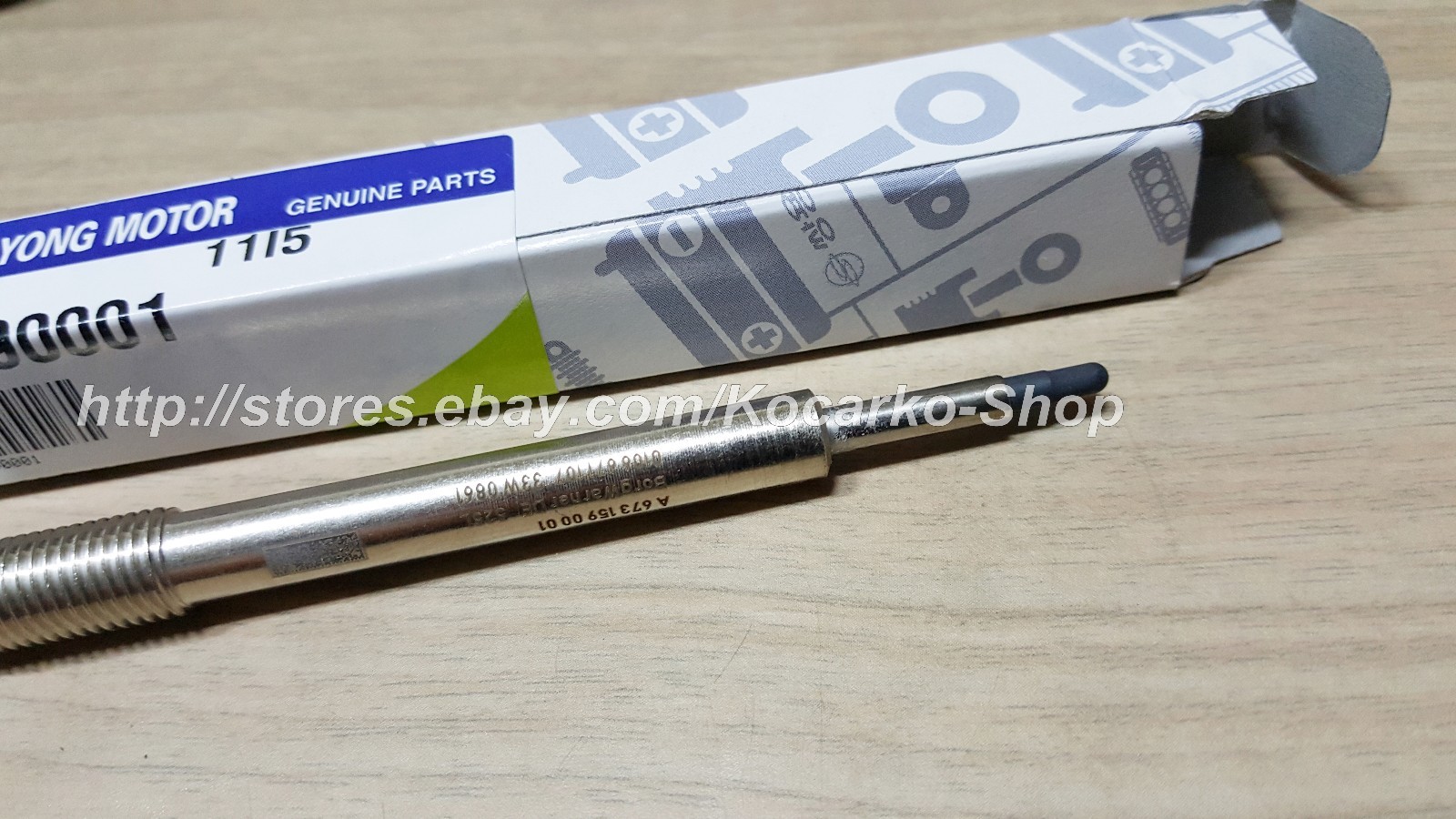 OEM Genuine Glow Plug 1PC Ssangyong Tivoli D16F 2015+ #6731590001 | eBay