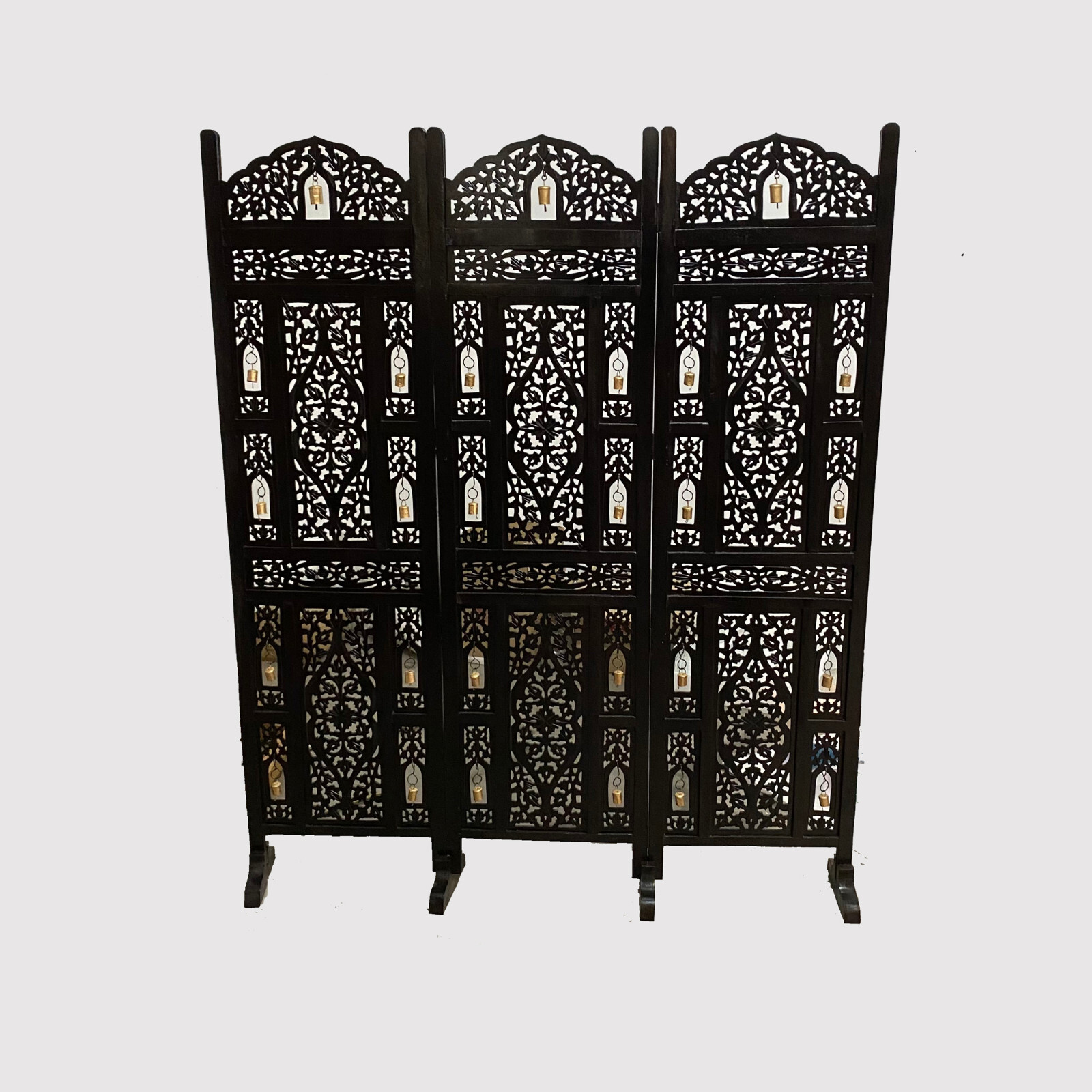 Handmade wooden divider, 5 Panel 72" Height Home decor, Folding divider ...