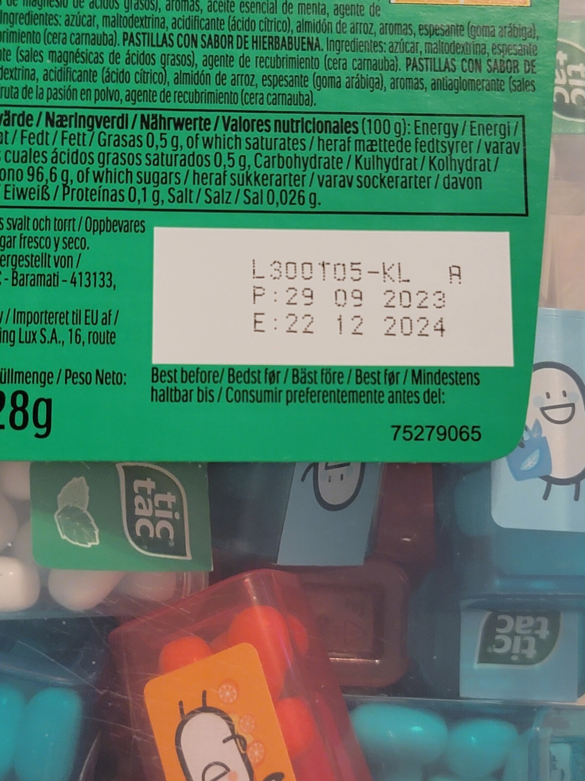 Tic Tacs Mint Bulk Giant XXL Mini Packs 480 Mints EXPIRED 12/22/2024 ...