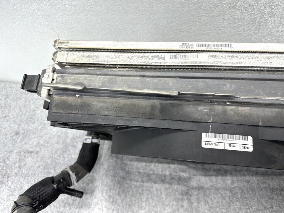 2015 - 2023 DODGE CHALLENGER SRT HELLCAT OEM RADIATOR A/C CONDENSOR FAN ...