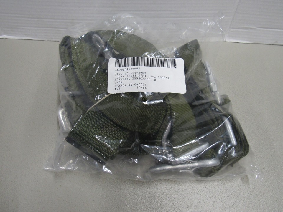 US Stabo Rig Extraction Harness LRRP Special Forces Vietnam Type Sz ...