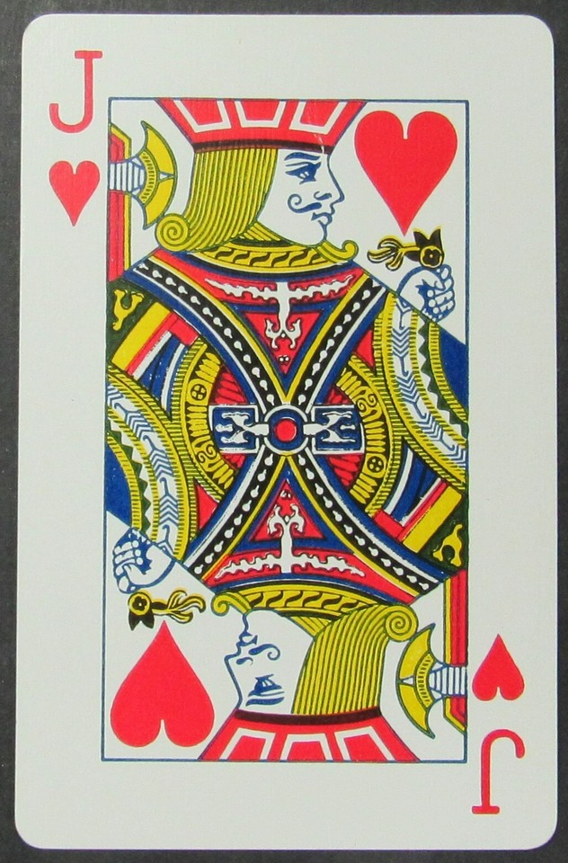 Letters Initials CC Vintage Single Swap Playing Card Jack Hearts | eBay