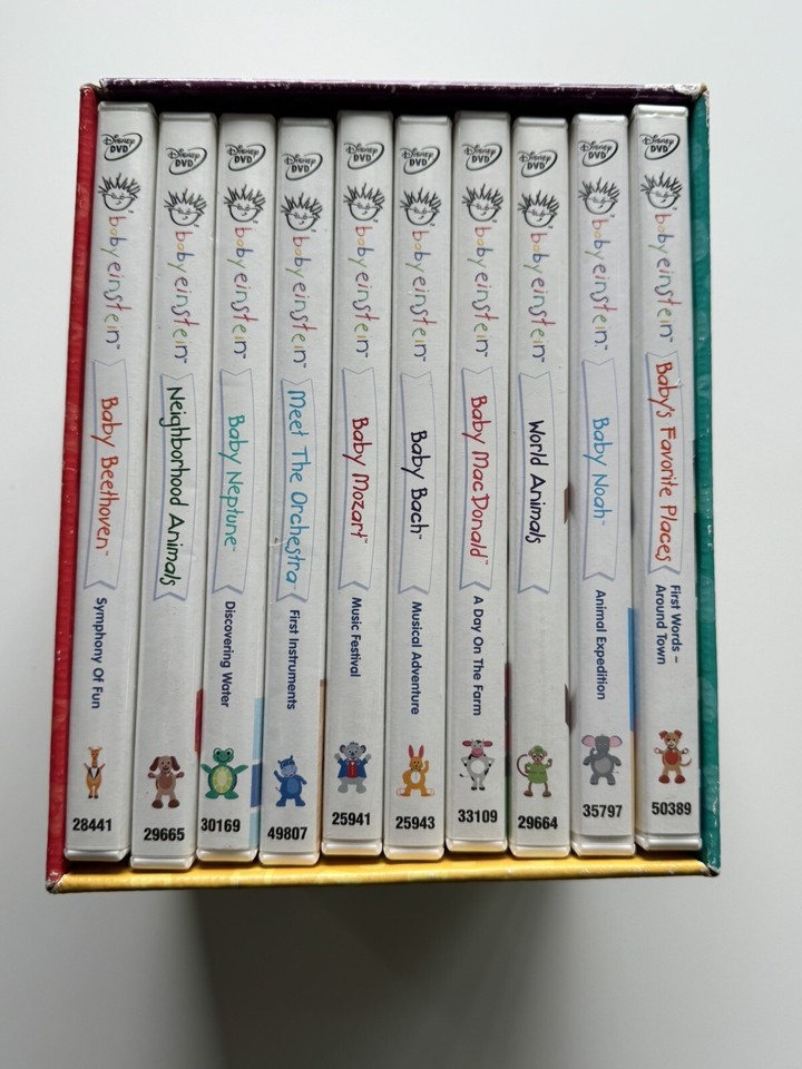 Baby Einstein 10 Disc Dvd Box Set | eBay
