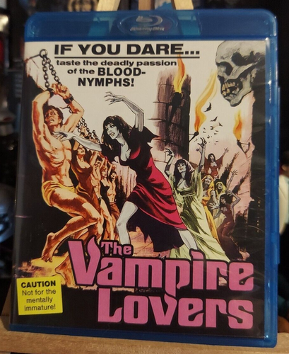 THE VAMPIRE LOVERS blu ray Scream Factory Ingrid Pitt Peter Cushing ...