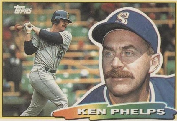 1988 Topps Big - A* on Back #189 Ken Phelps for sale online | eBay