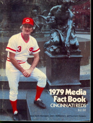 1979 Cincinnati Reds Media Guide: John McNamara on Cover | eBay