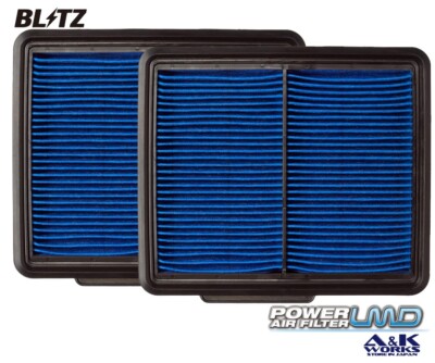 [2 Piece set]BLITZ DN-29B POWER AIR FILTER LMD for NISSAN FUGA M35 M37 ...