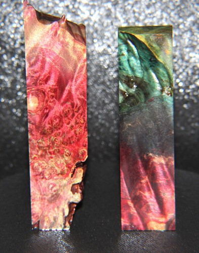 Stabilized Dyed Maple Blocks - Knife Scales/Resin Casting/Etc (TD243 ...