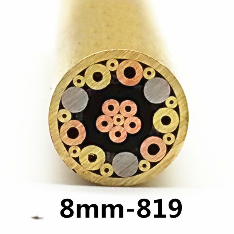 Mosaic Pins Rivets 90mm Length 8mm Diameter Knife Handle Material Pin ...