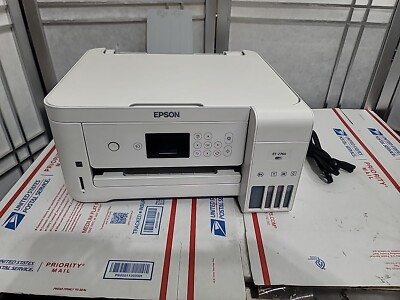 Epson EcoTank ET-2760 Supertank Color Inkjet All-in-One Printer White ...