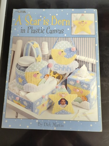 A Star is Born Baby tissue cover mobile box frame plastic canvas ...