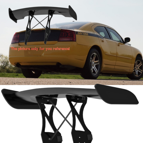 FOR 2006-10 DODGE CHARGER CHASSIS MOUNT GT RACING SPOILER W/ CUSTOMIZED ...