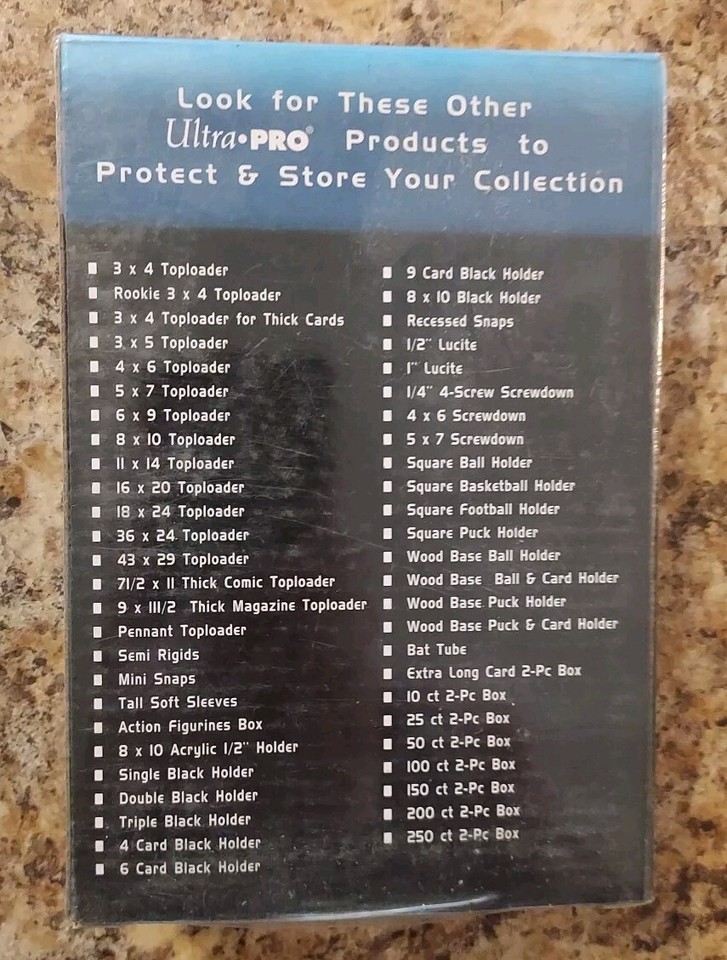 Trading Card Display - Swivel Stand - Ultra PRO Stor-Safe - Thick Clear ...