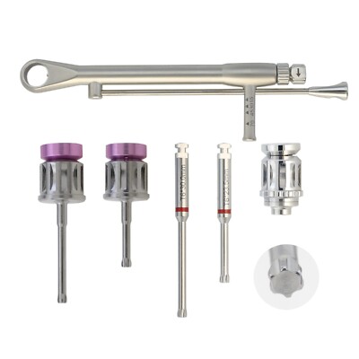 Implant Screwdriver T6 SCS Driver Latch Manual Torque Wrench Adapter ...