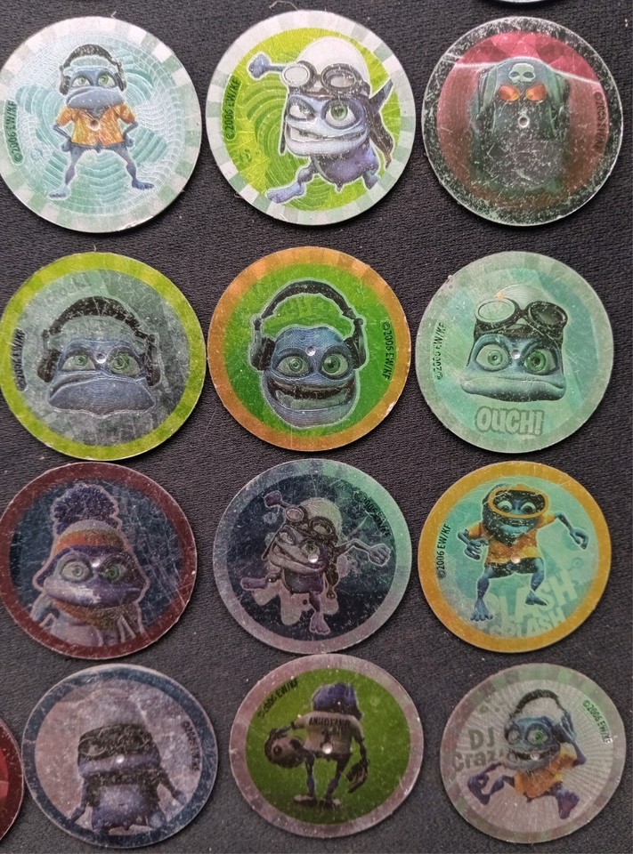Crazy Frog Tazos Pepsico Argentina..coleccion Completa | eBay