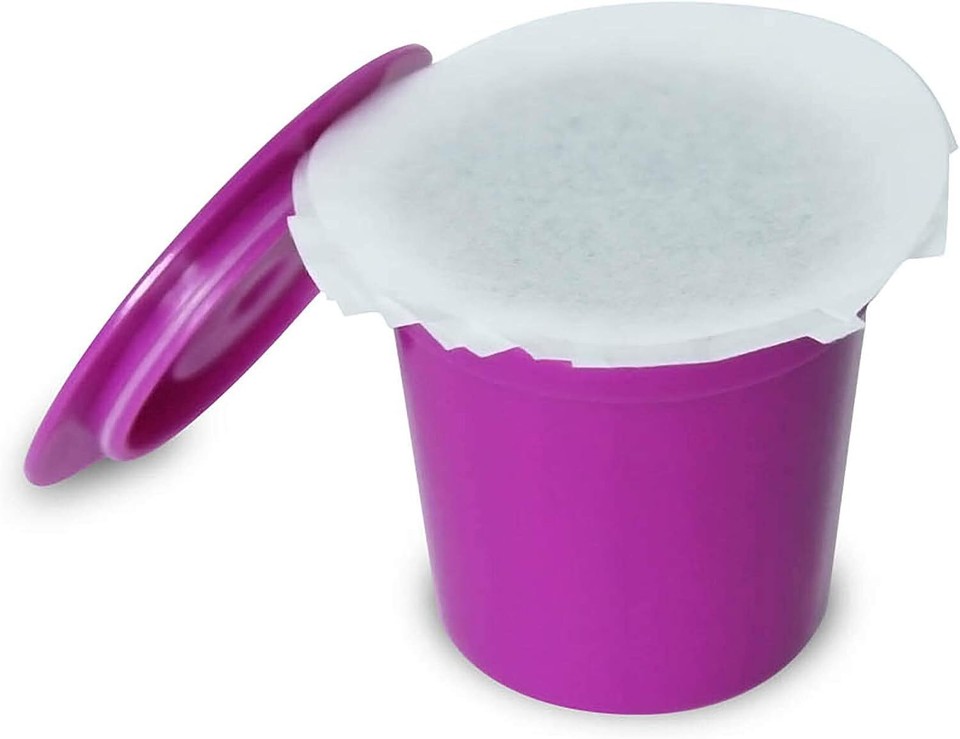 Perfect Pod EZ-Cup Paper Coffee Filters with Patented Lid for Single ...