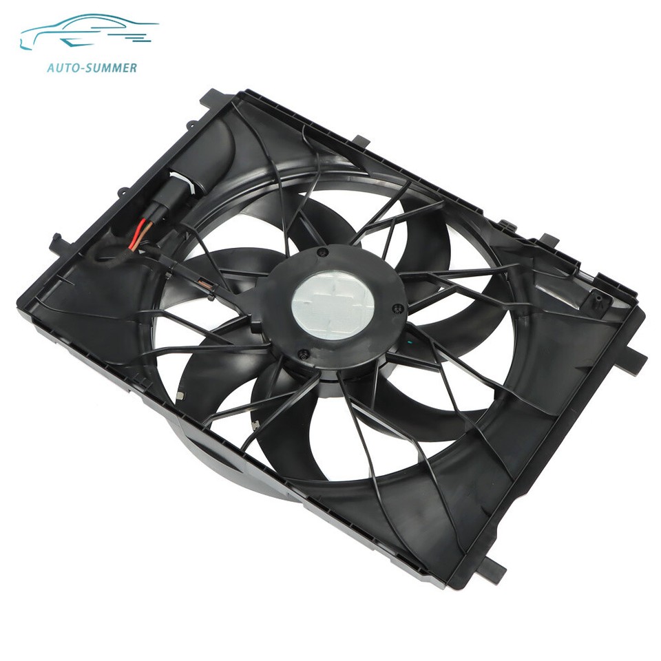 For Mercedes-Benz E350 E400 C300 C350 SLK350 Radiator Cooling Fan ...