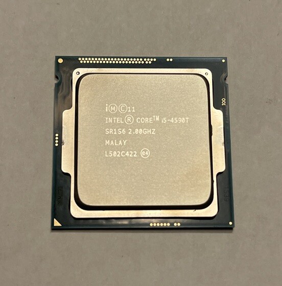 Intel SR1S6 Core i5-4590T 2.0GHz/6M Quad-Core Socket 1150 CPU Processor ...