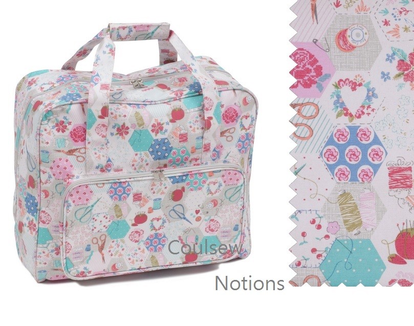 Sewing Machine Premium Carry Storage Case Bag Covers Fabric & PVC ...