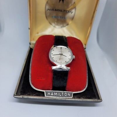 Hamilton Electric watch cal 505 Polaris Il 14k white gold very rare ...