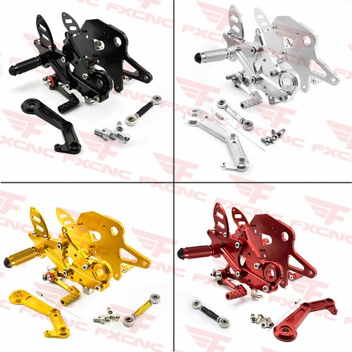 CNC Rearsets Footpegs Rear Set Pedals For Kawasaki Ninja 650 Z650 ER6N ...