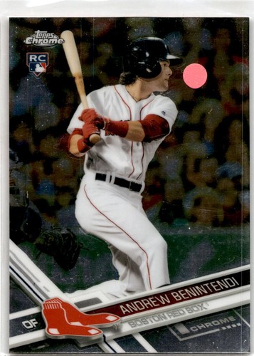 2017 Topps Chrome Baseball Andrew Benintendi #100 RC | eBay