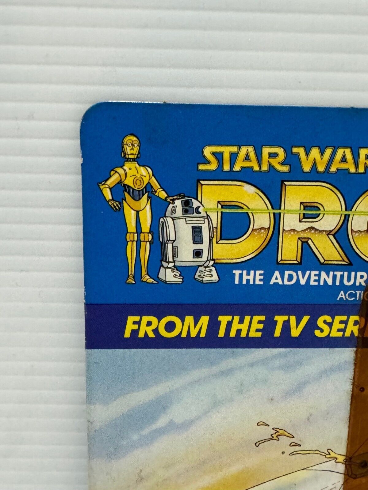Thall Joben Cardback Droids TV Series Vintage Kenner Star Wars 1985 SW ...