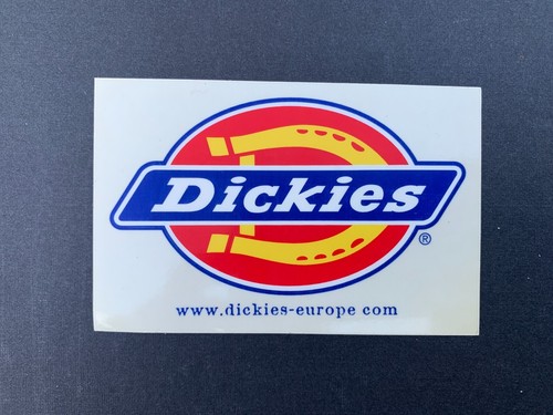 Autocollant DICKIES Europe WORKWEAR Overalls TEXAS USA vintage Sticker ...