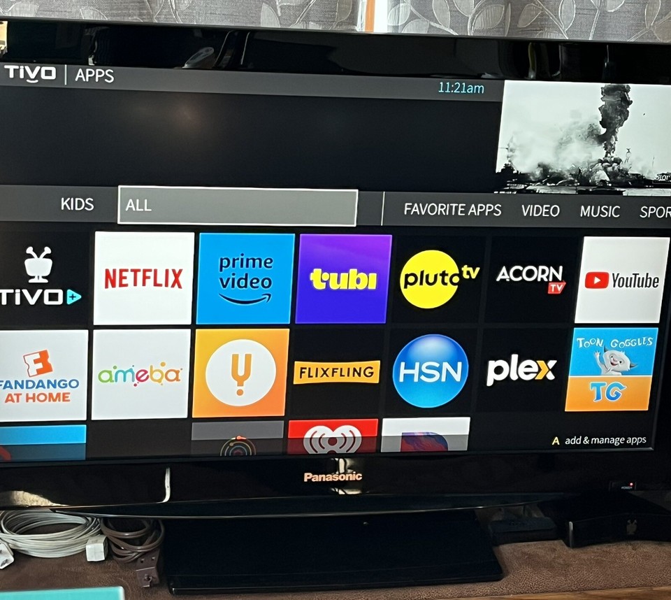 TiVo Bolt VOX - LIFETIME - 500GB - 4 Tuners OTA (Antenna) or Cable w/PS ...