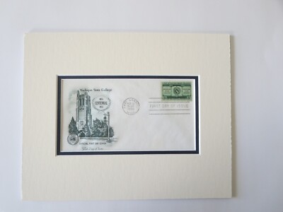 Michigan State University founded in 1855 & 100th Anniversary First Day ...