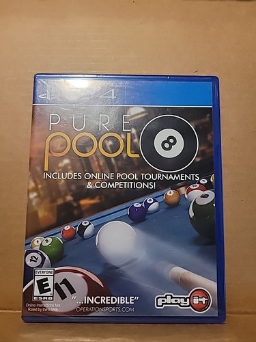 PURE POOL - Play It - Sony - PS4 Game - New & Sealed 696055249350 | eBay