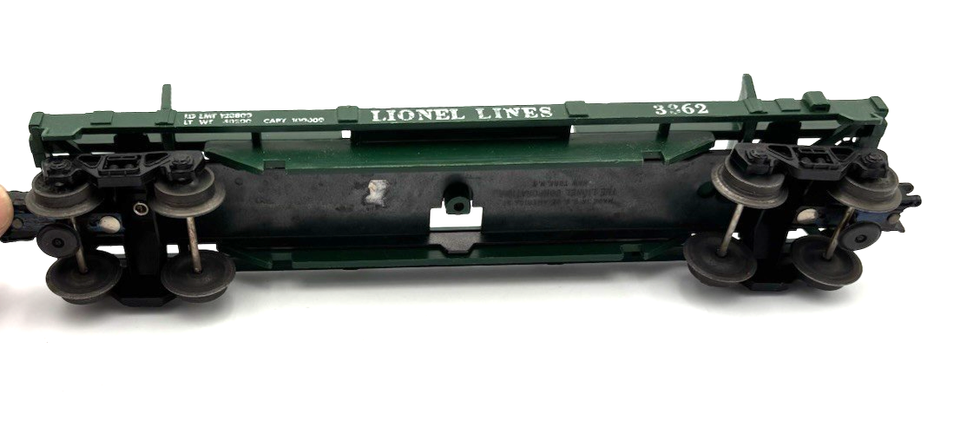 Lionel Helium Tank Unloading Car 3362, Missile Launcher Flat Car Both ...