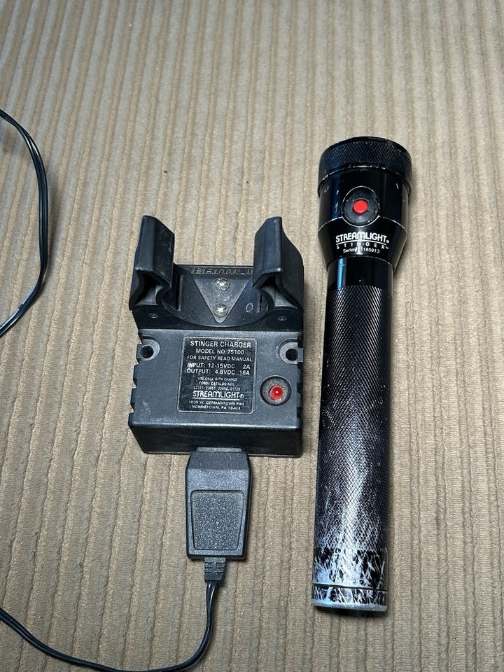 Streamlight Stinger HP Rechargeable Flashlight + Charger | eBay