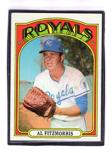 1961 AL FITZMORRIS - Topps Baseball Card # 349 - Kansas City Royals ...