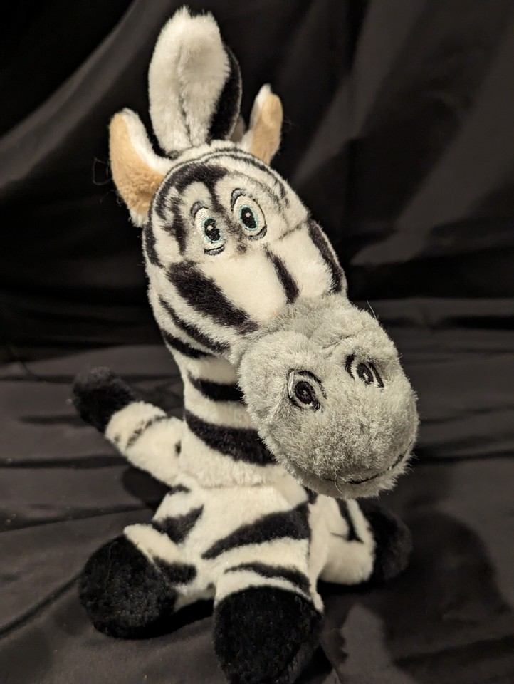 Madagascar Marty Stuffed Plush Zebra | eBay