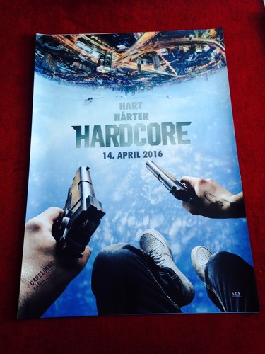 Hardcore Cinema Poster A1, Tim Roth, Hard Hard Hardcore, High Gloss | eBay