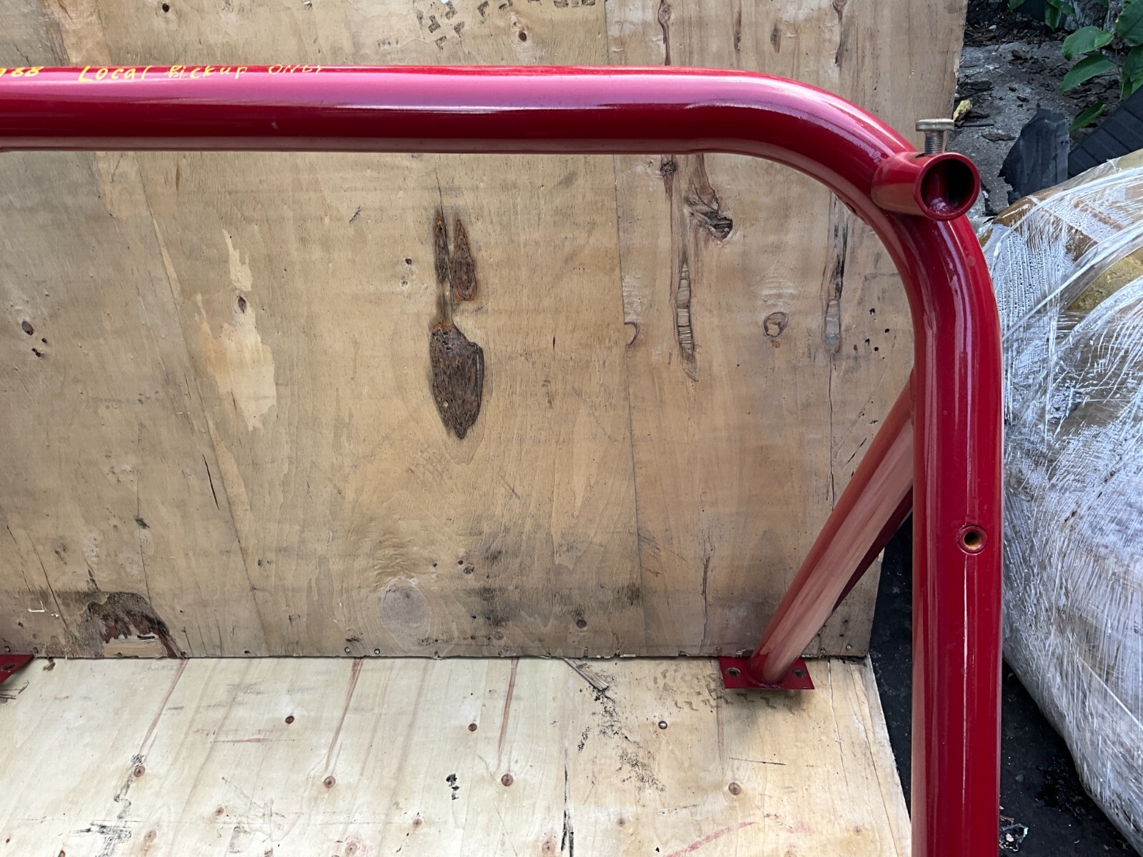 1987 - 1995 JEEP WRANGLER YJ RED ROLL BAR ASSEMBLY OEM | eBay