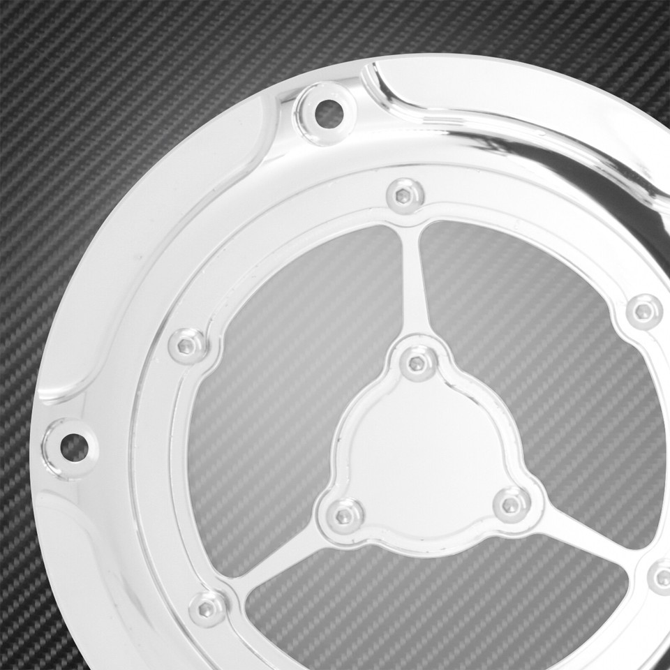 Aluminum Chrome Derby Cover Fit For Harley Softail 2018-up FXDR ...