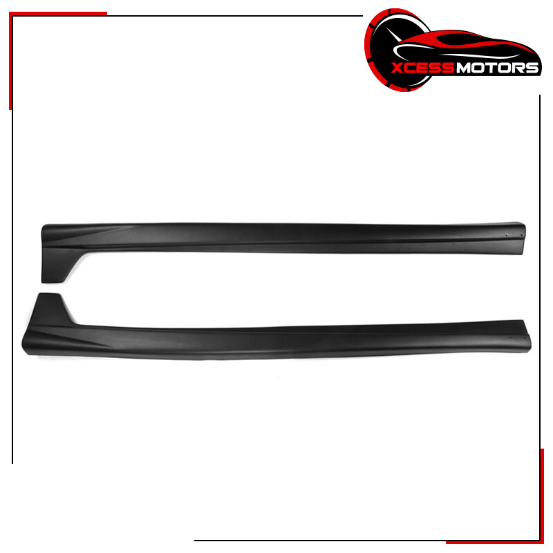 Fits 08-12 Honda Accord 4Dr JDM Style Side Skirts Bottom Line Rocker ...