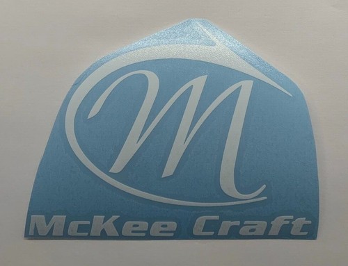 McKee Craft Boats Logo #1 Die Cut Vinyl Decal High Quality Outdoor ...