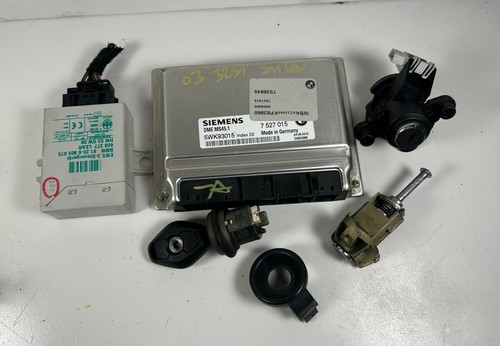 2003-05 BMW e46 330 M54 325i M56 SULEV ENGINE DME MS45.1 EWS 7527015 | eBay