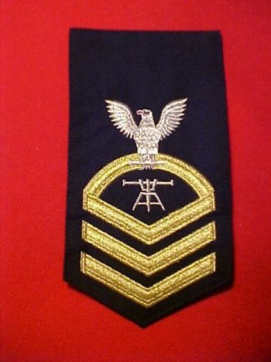 US Navy - Fire Control Technician Chief Petty Officer Gold Crow E-7 | eBay