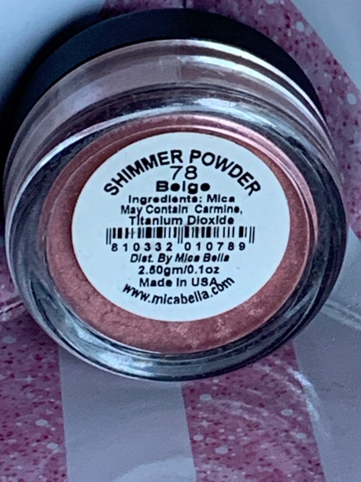 MICA BEAUTY COSMETIC Shimmer Powder Mineral Eye Shadow,YOU CHOOSE ...