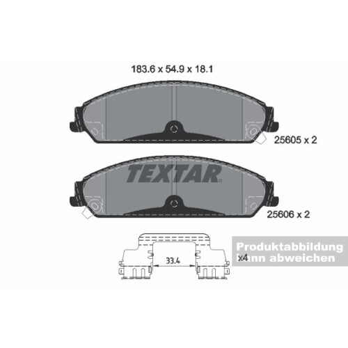 TEXTAR 2560501 SBB - PKW | eBay