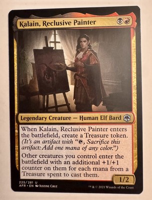 Kalain, Reclusive Painter (225) Adventures in the Forgotten Realms AFR ...