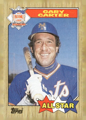 1987 Topps #602 Gary Carter New York Mets Baseball Card | eBay